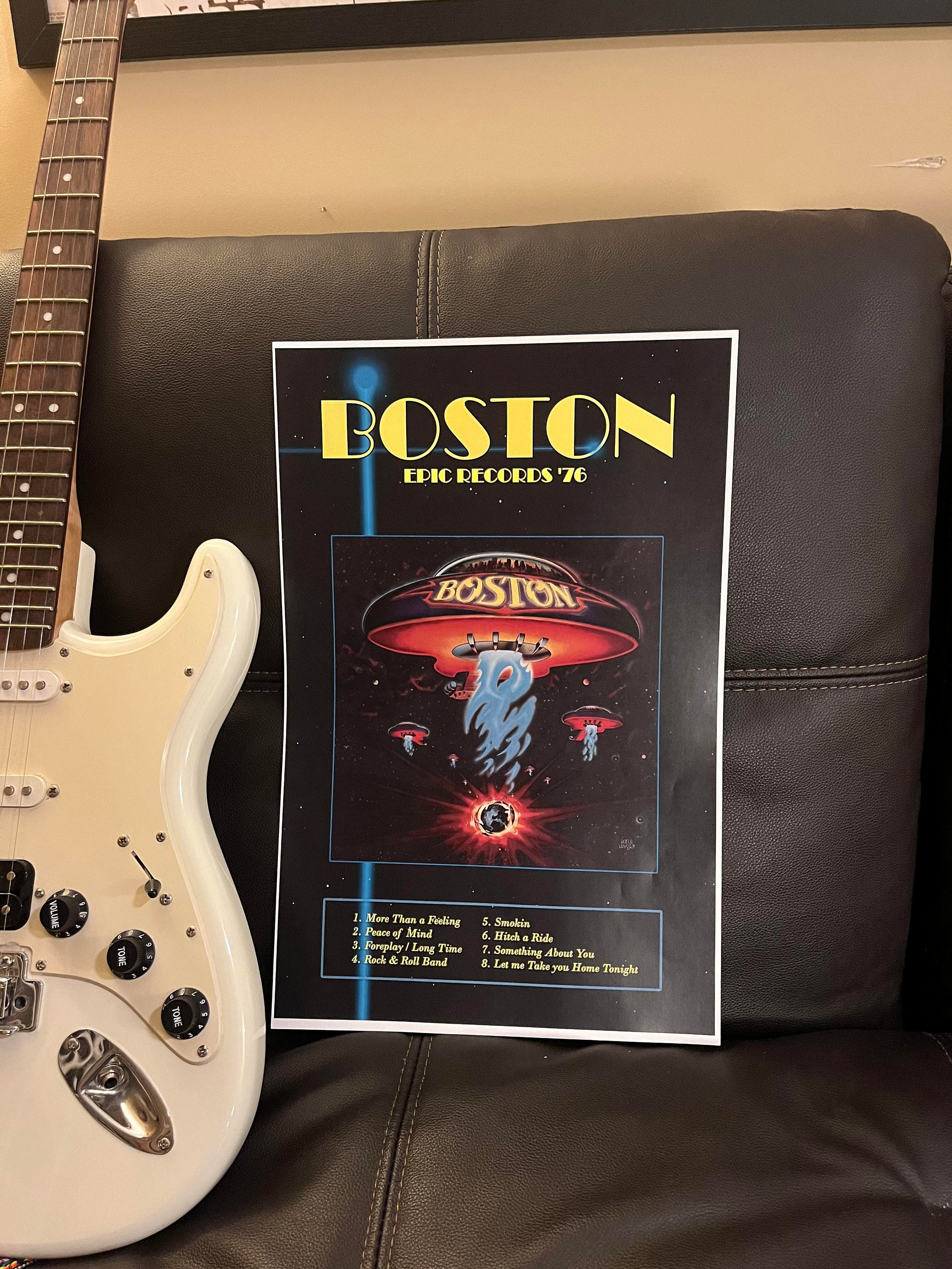 Boston, Boston Album Poster Digital File - Etsy