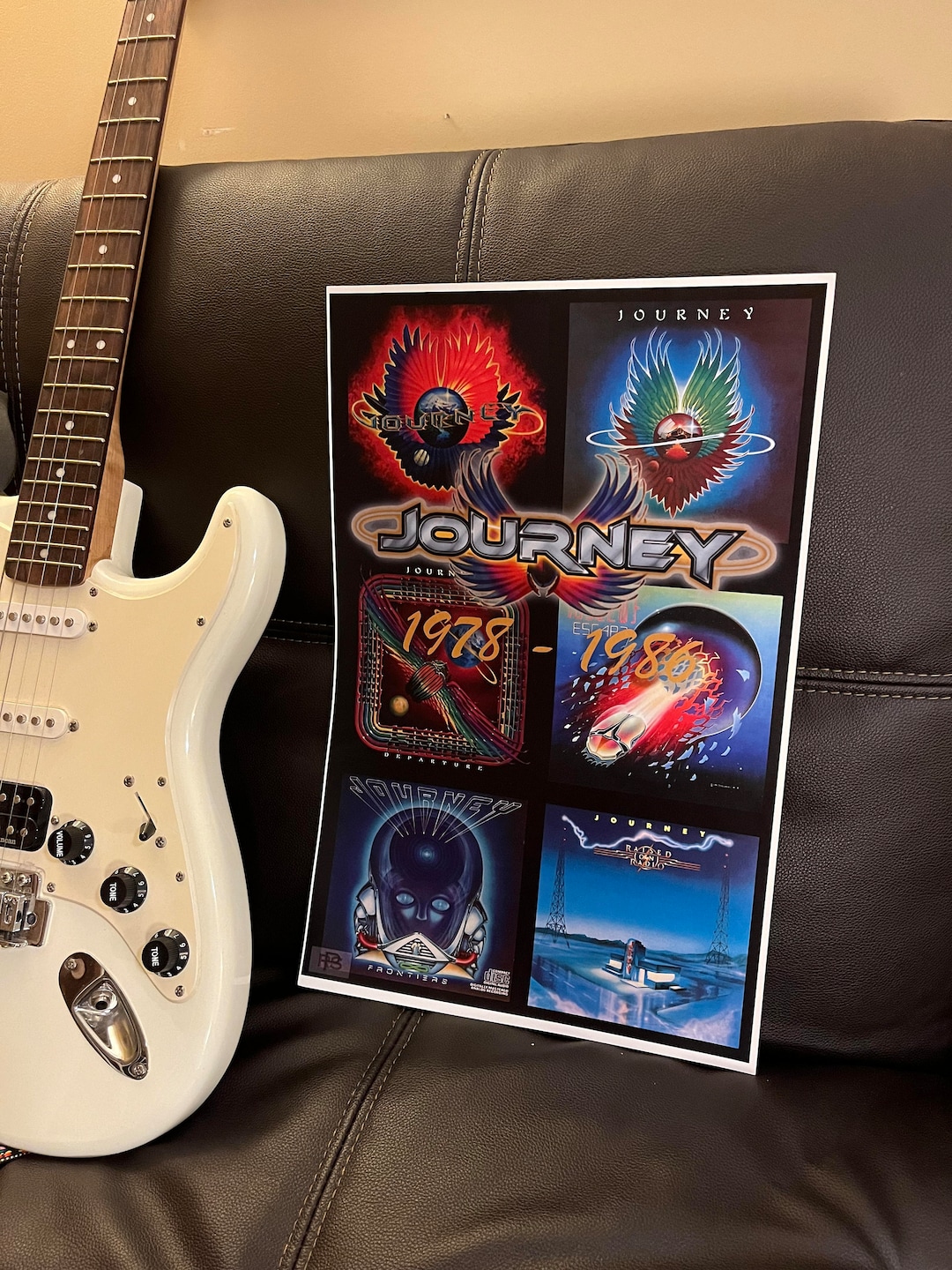 Journey Album Poster (1978-1986) Digital File - Etsy