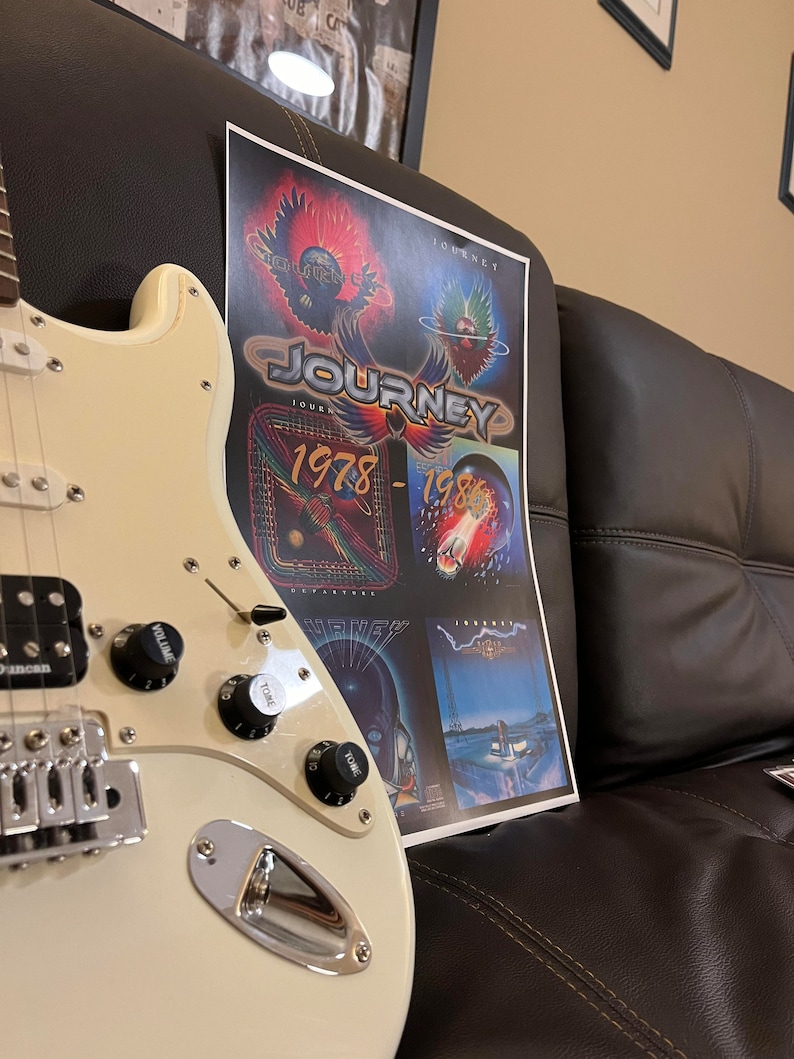 Journey Album Poster (1978-1986) - Etsy