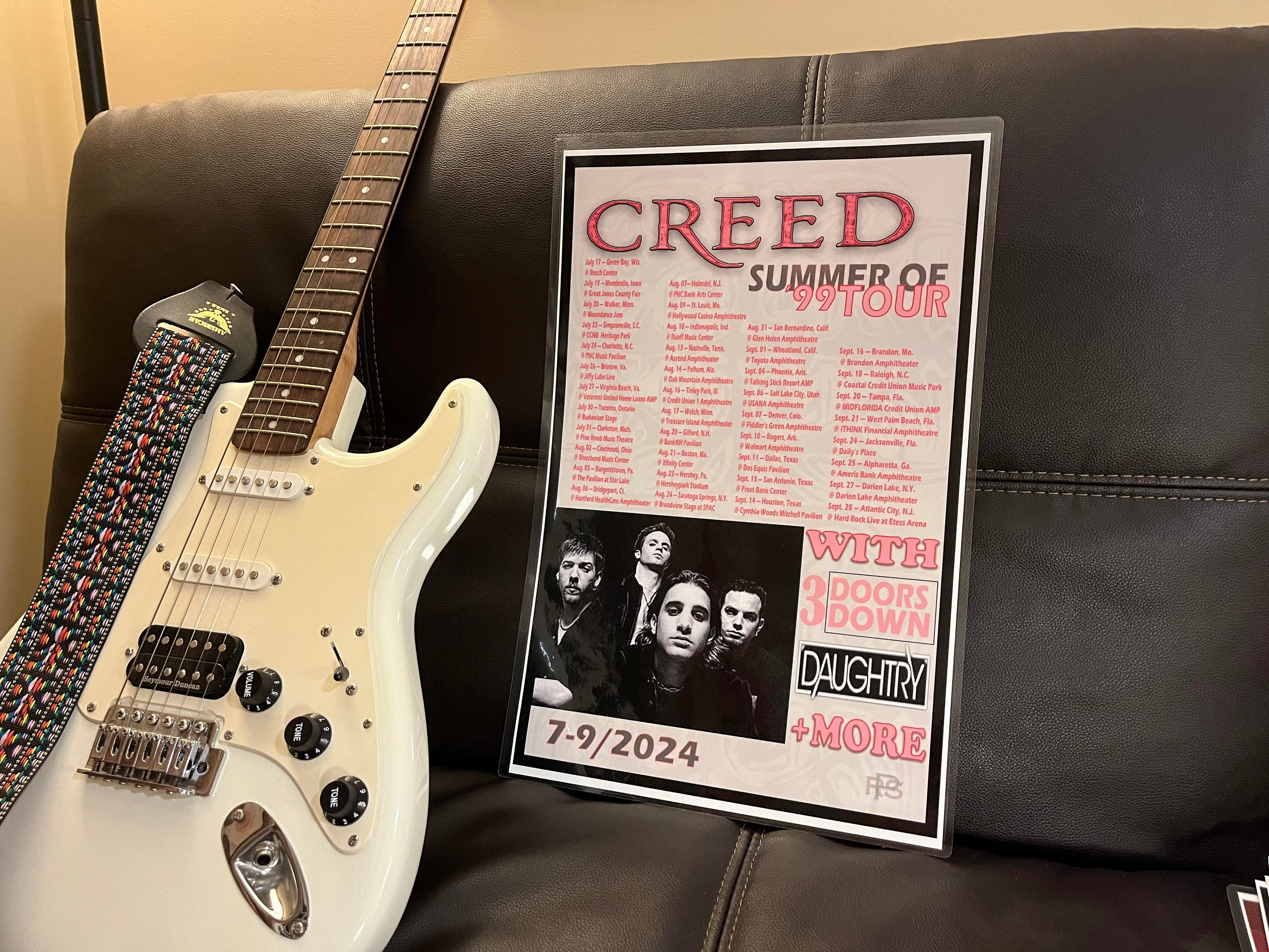 Creed Summer of 99 Tour Poster - Etsy