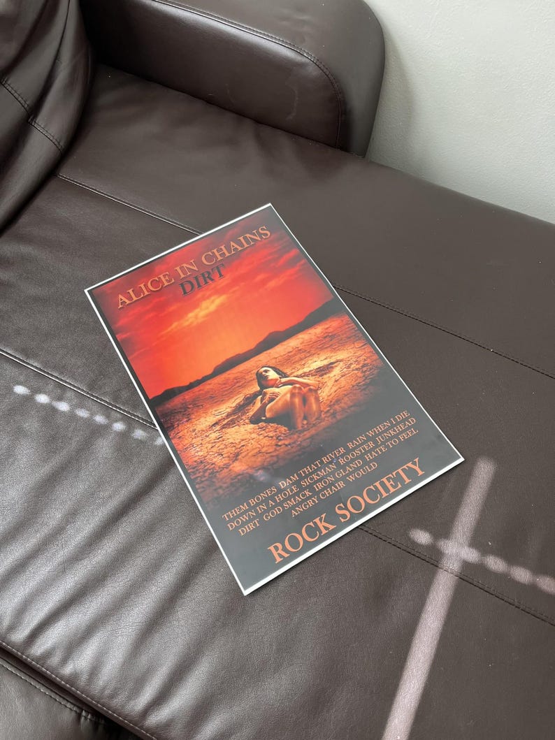 Alice in Chains Dirt Poster - Etsy
