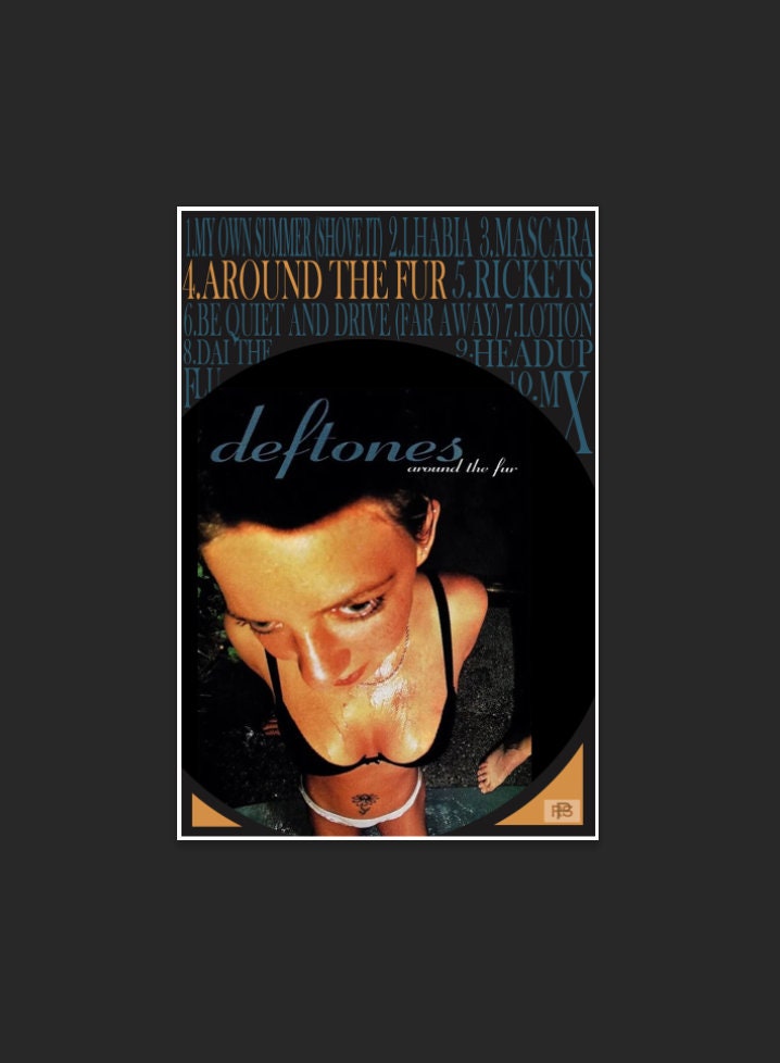 Deftones Around the Fur Poster - Etsy