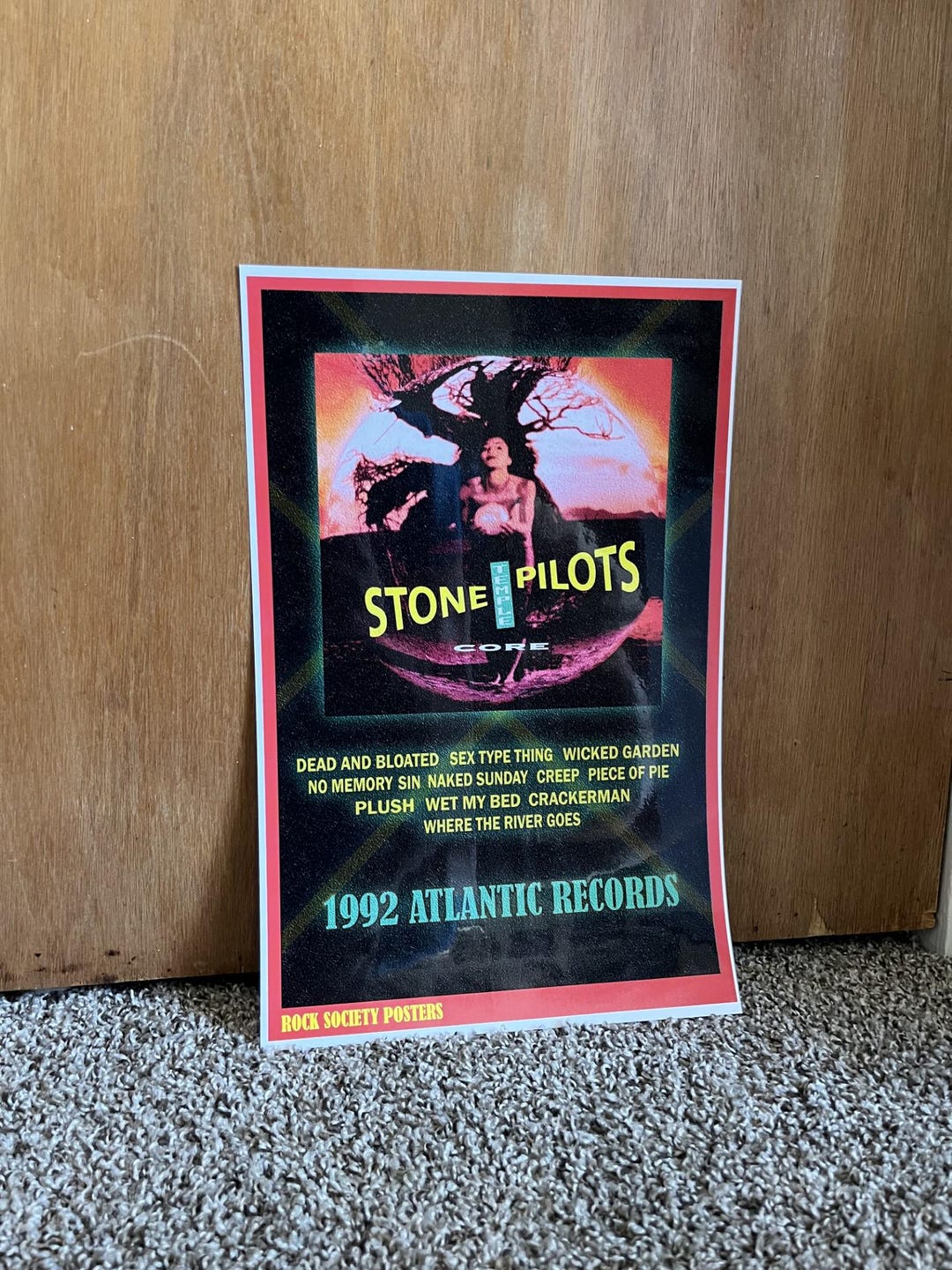 Stone Temple Pilots Core Album Poster Digital File - Etsy