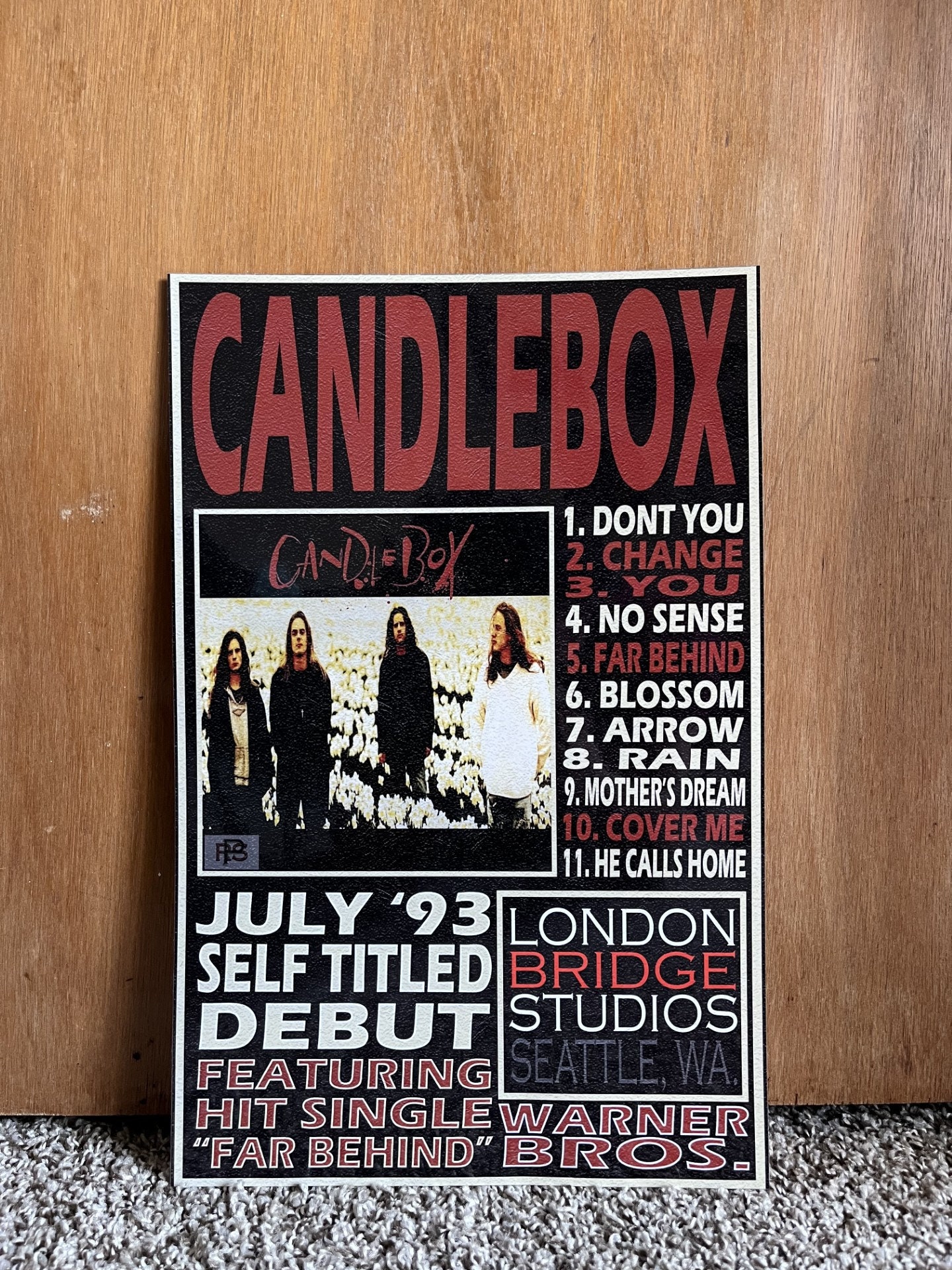 Candlebox Band Poster Digital File - Etsy