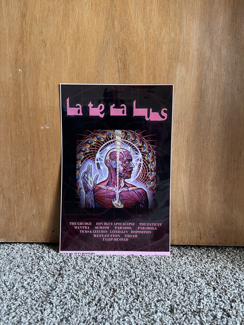 Tool Lateralus Poster Digital File - Etsy