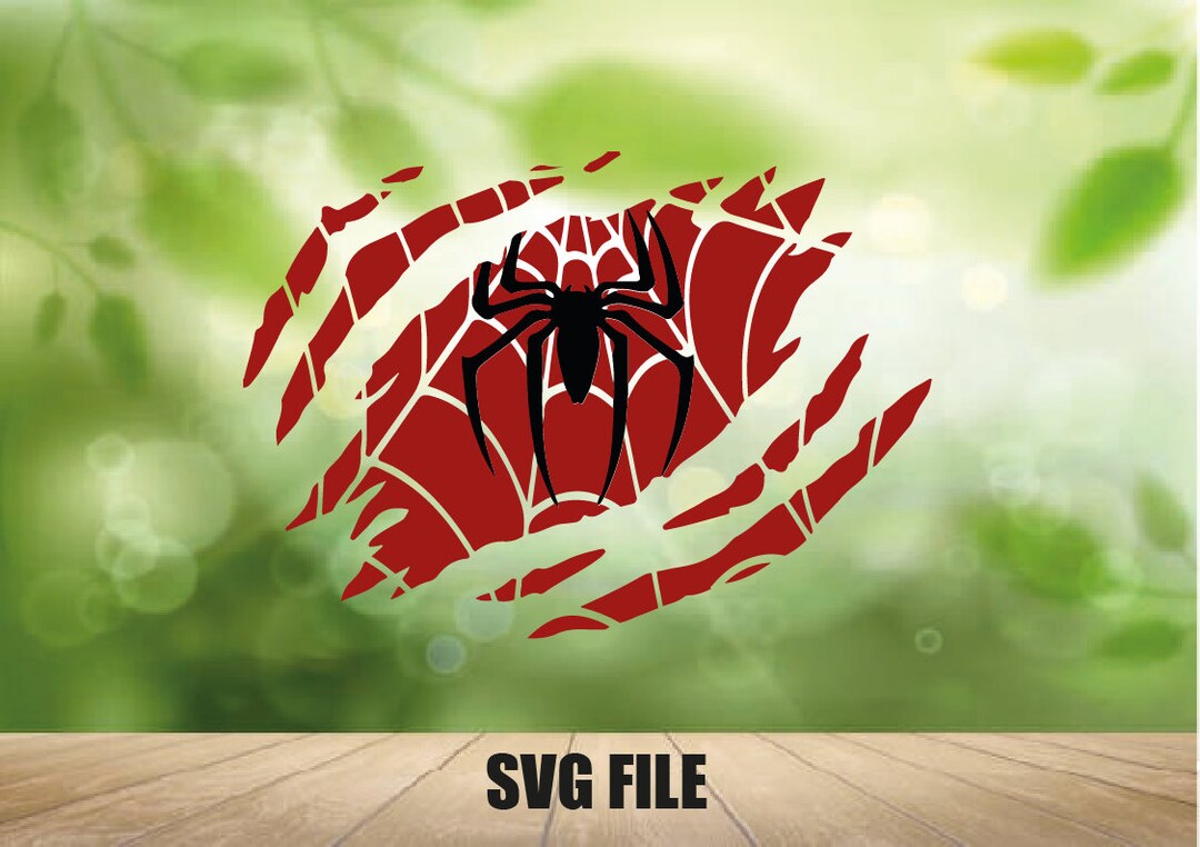 Spider Man Ripped. SVG FILE. - Etsy UK
