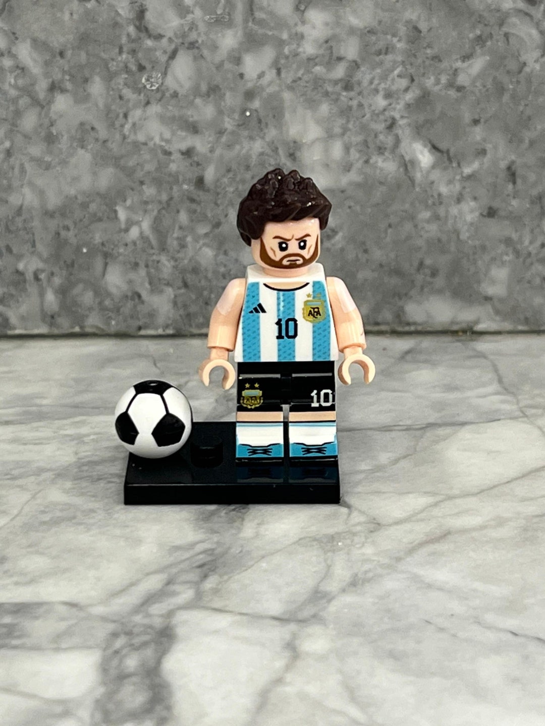Messi Mini Figure Set With Argentina Colors Messi Gifts - Etsy UK