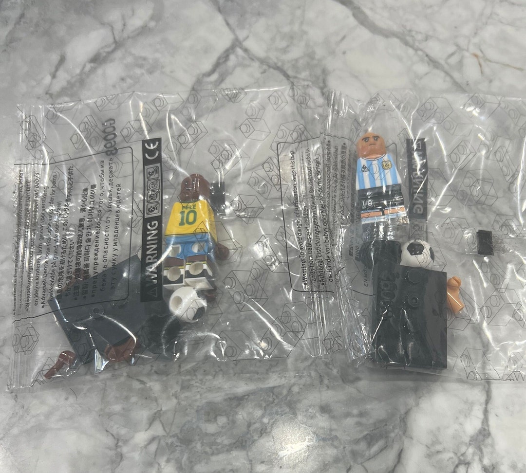 10 Pele and 10 Maradona Mini Figures 20 Total Bulk Order - Etsy
