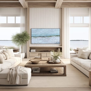 Salt and Sand Frame TV Art - Etsy