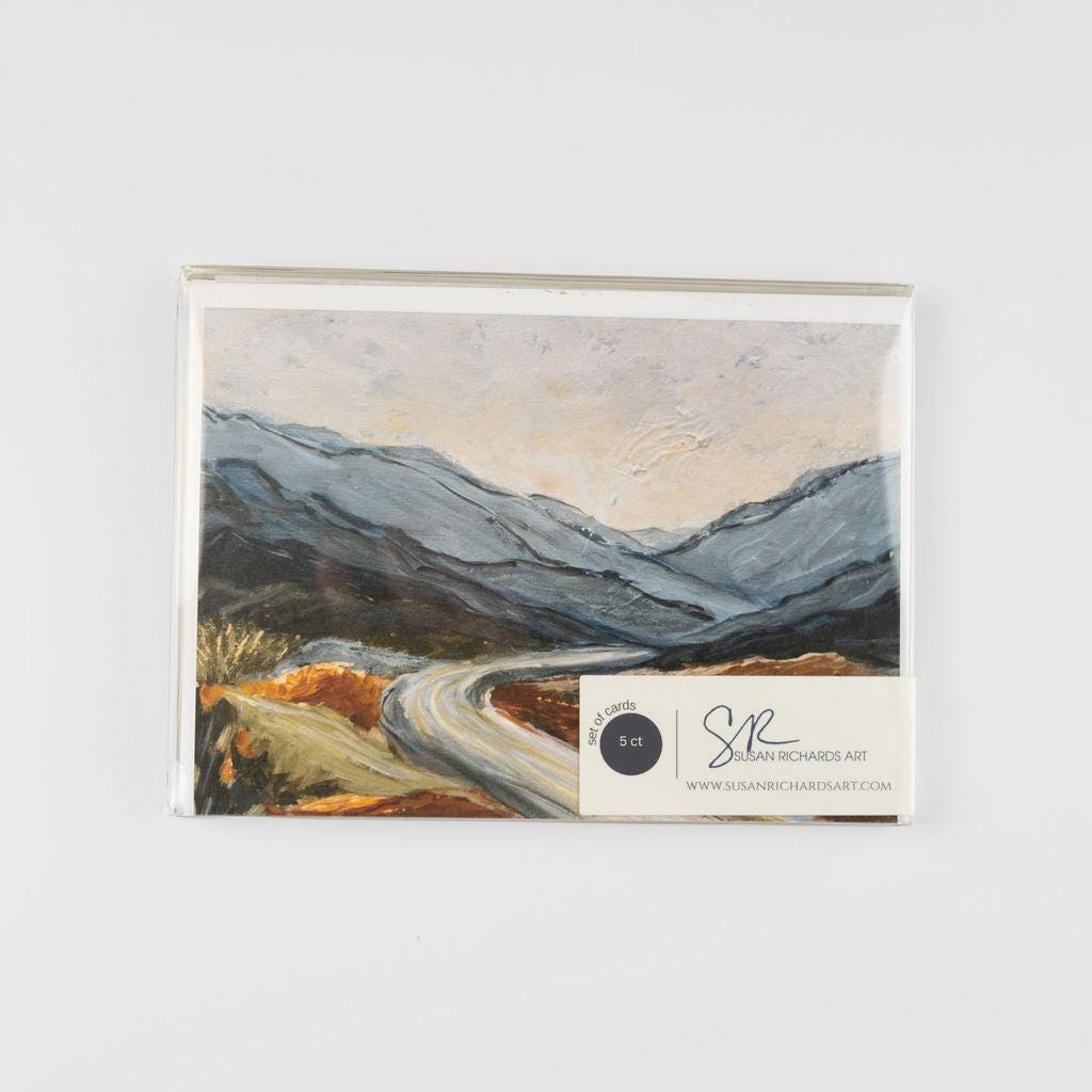 Mountain Set of Cards - Etsy