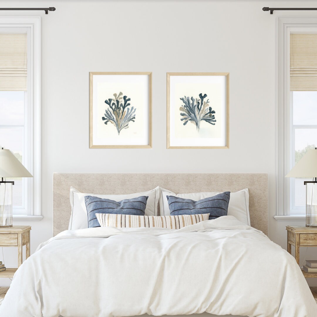 Smoky Blue Coral 3 Fine Art Print - Etsy