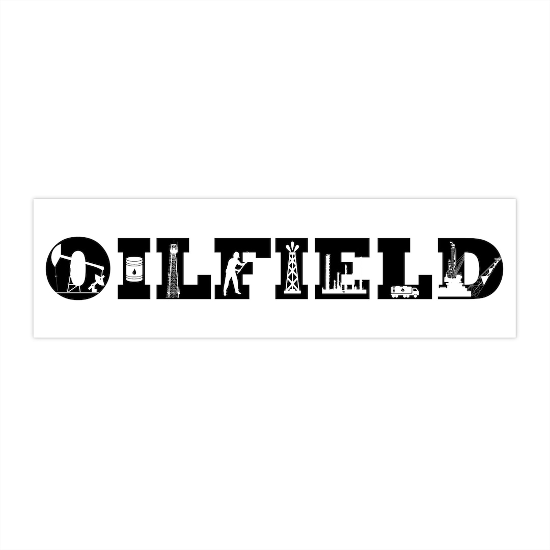 Oilfield Proud Bumper Stickers - Etsy