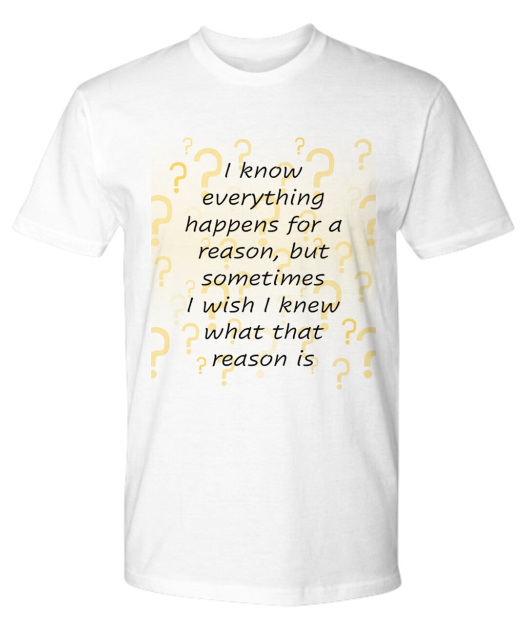 Reasons T-shirt - Etsy