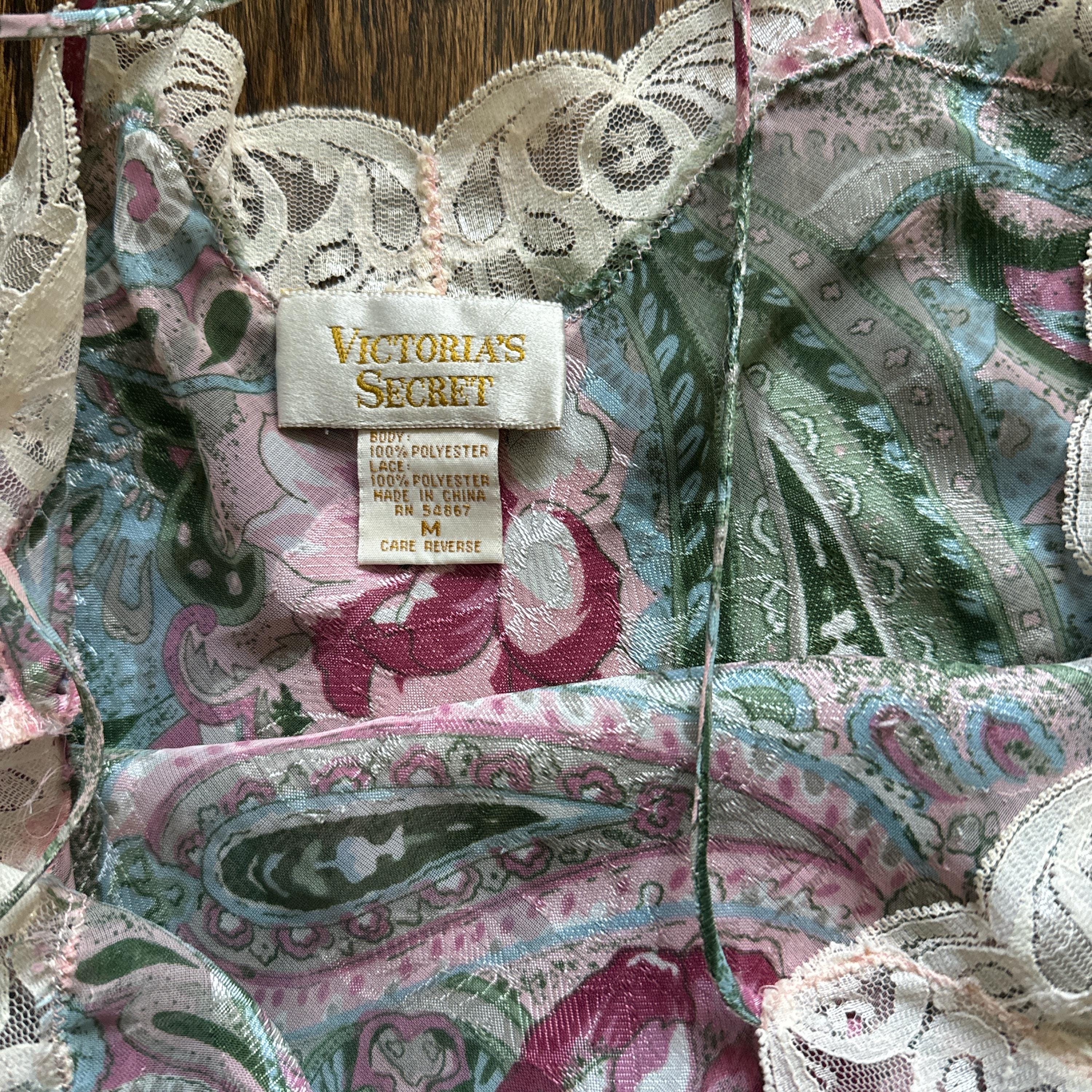 Vintage Victorias Secret Lingerie Slip Dress - Etsy