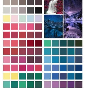 Winter Color Season Curated Thrifted Clothing Bundle - Etsy