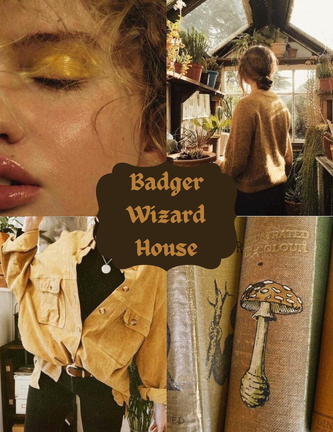 Badger Wizard House Curated Thrifted Clothing Bundle - Etsy