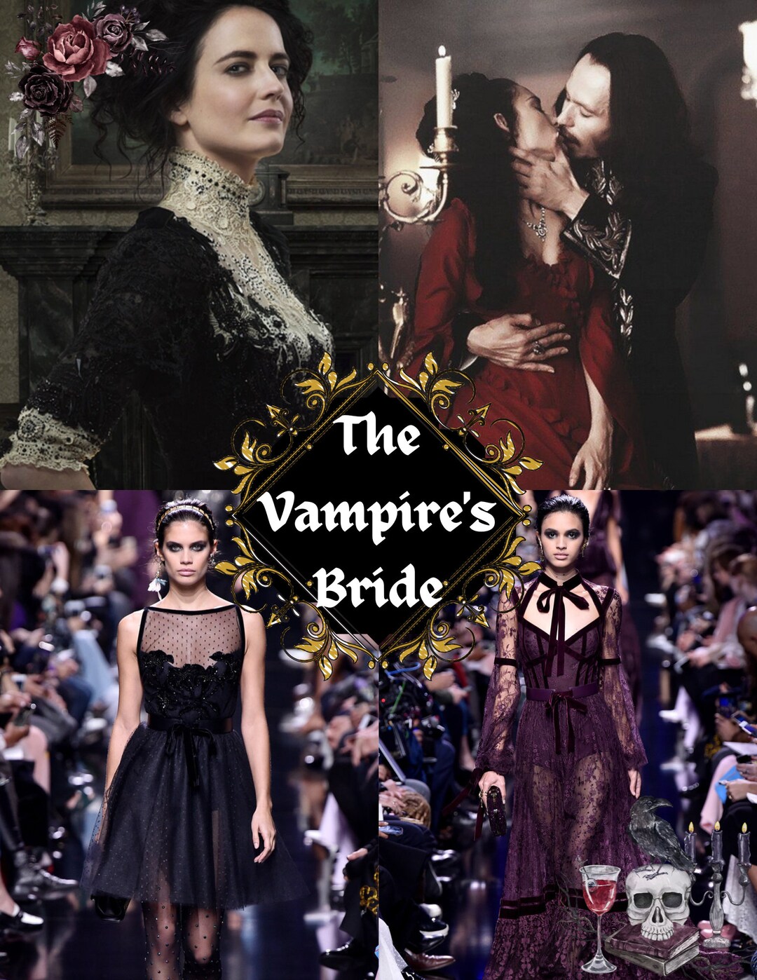 The Vampire's Bride Dark Romance Mystery Clothing Bundle - Etsy