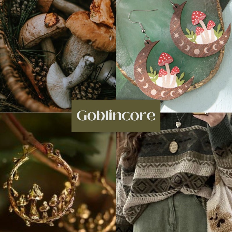 Goblincore Jewelry - Etsy
