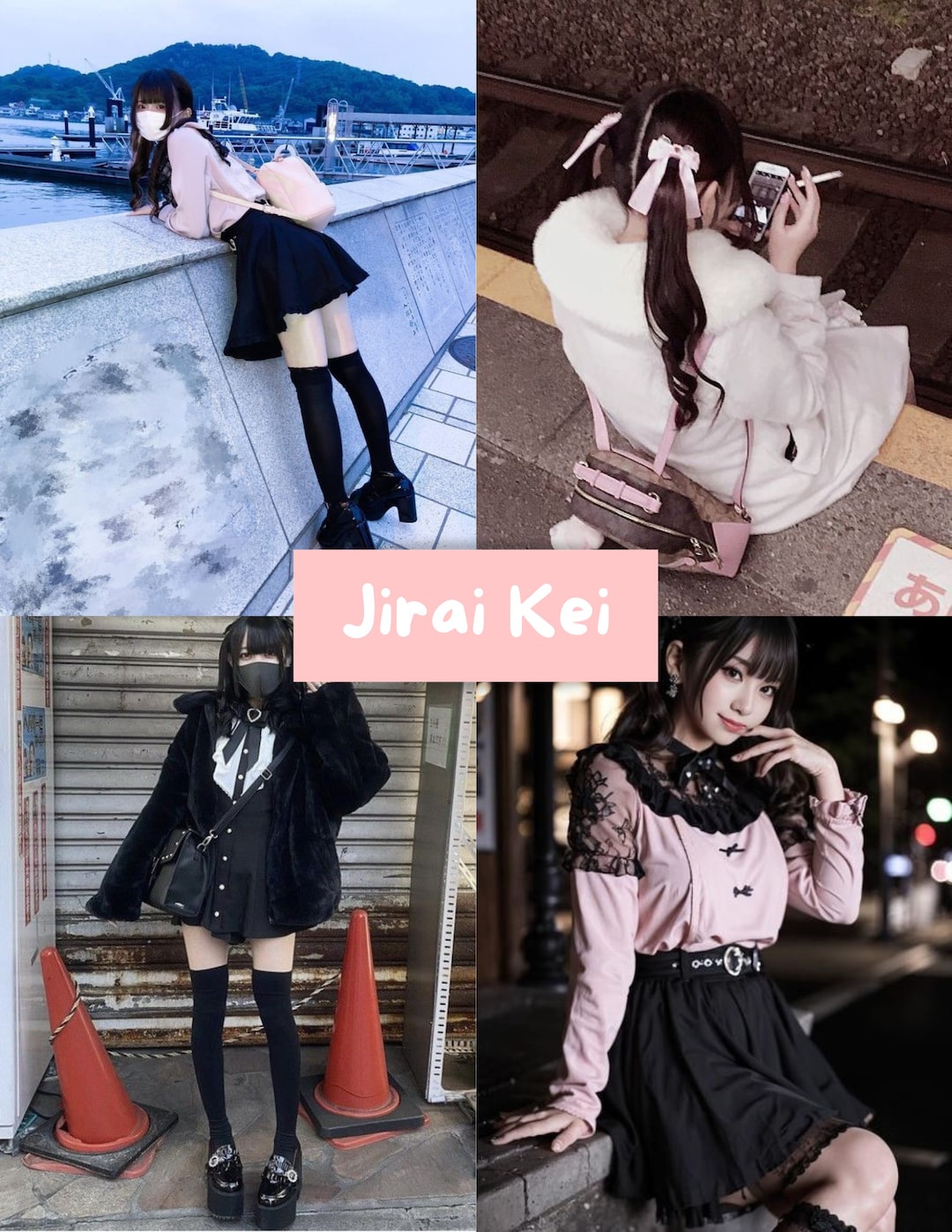 Jirai Kei Curated Thrifted Clothing Bundle - Etsy