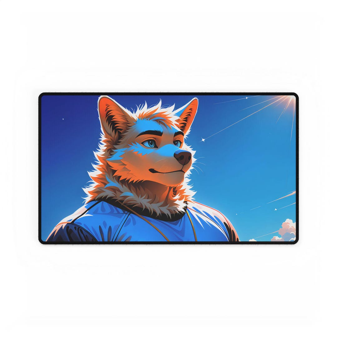 Furry Mousepad, Fursona Art, Furry OC - Etsy