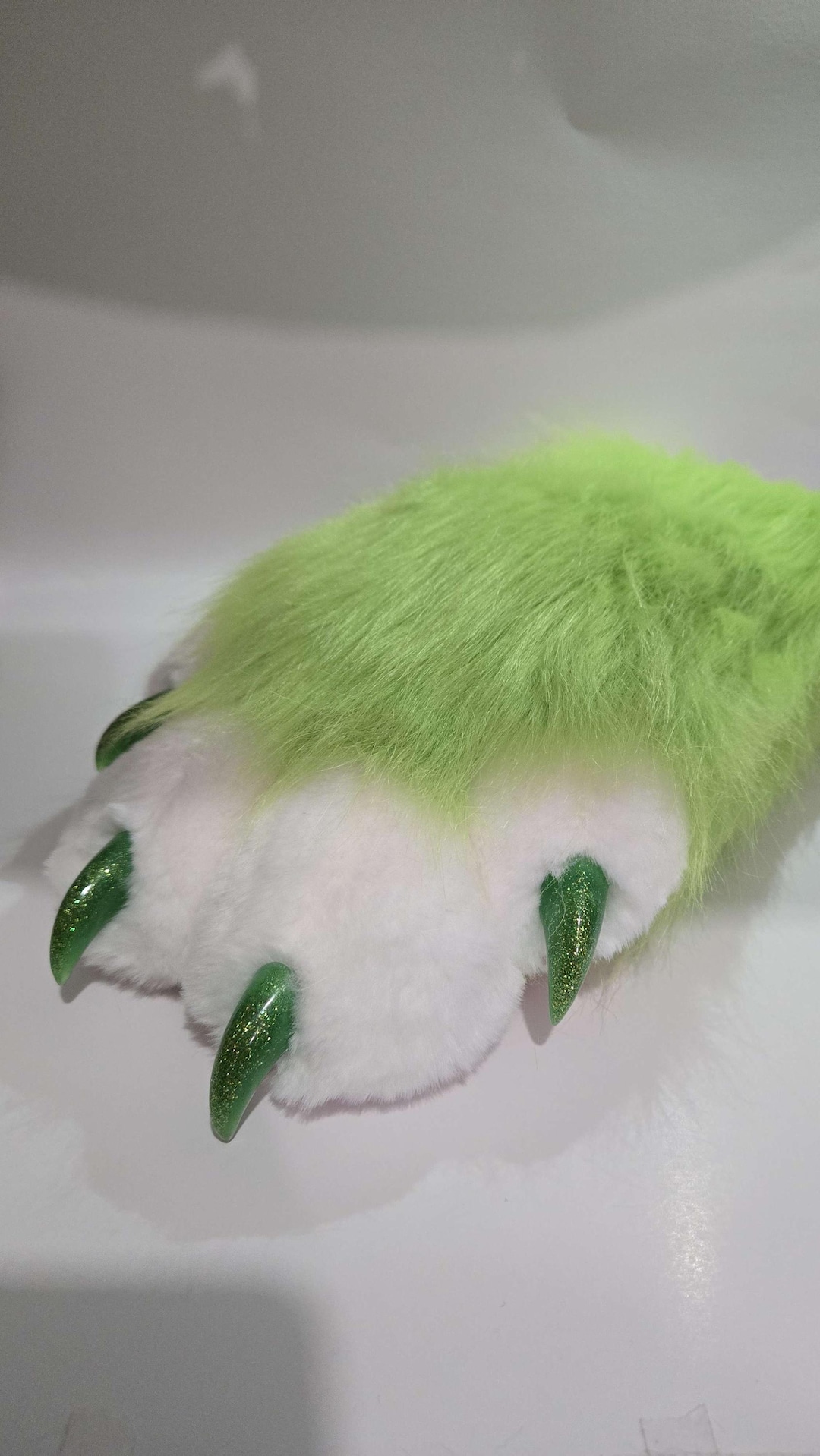 Limited Edition Green Fursuit Paws High Quality Claw Cosplay Paws ...