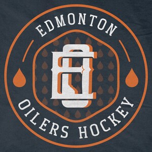 Edmonton Oilers, Alberta Monogram - Etsy