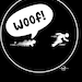 Stickman Chased by Dog Funny T-shirt | Stick Figure Adventures ...