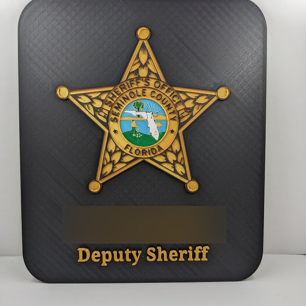 Sheriff Door Sign - Etsy