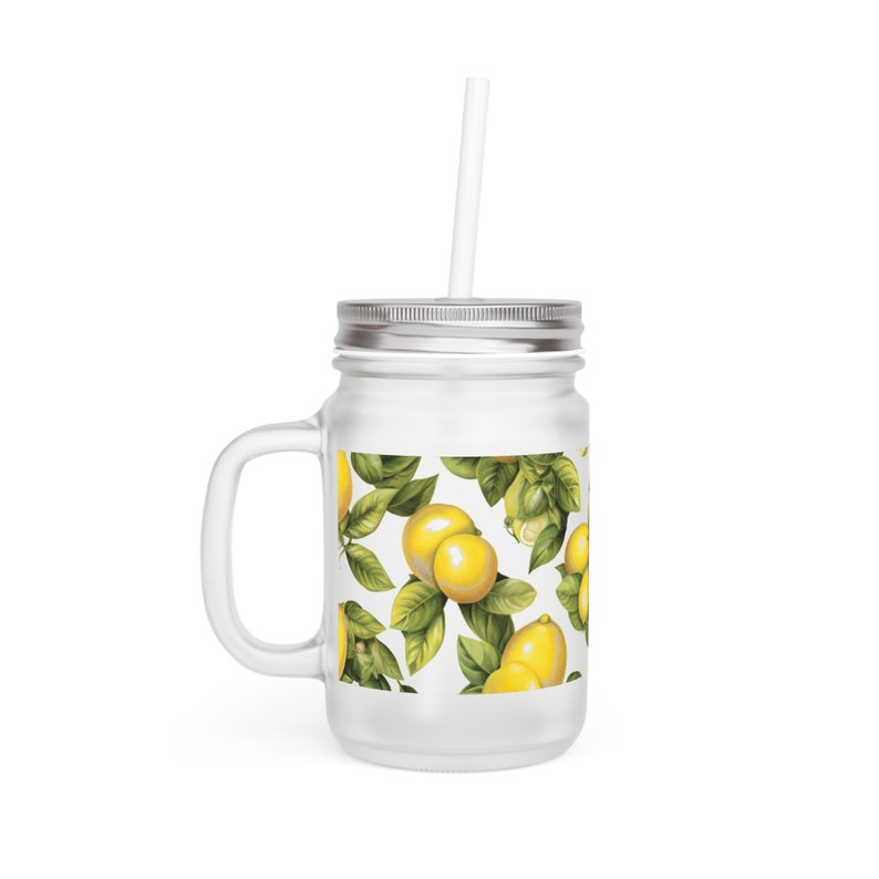Lemon Mason Jar - Etsy