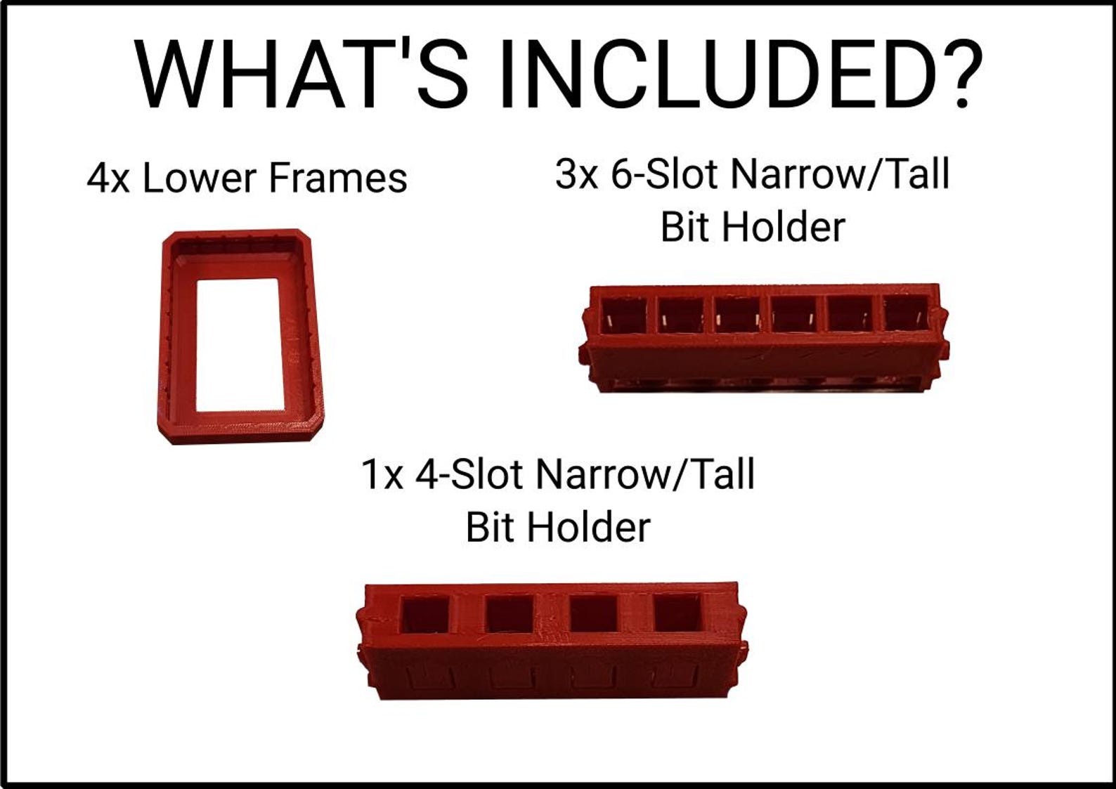 Milwaukee Packout Rolling Toolbox Lid Bit Holder: Lower Kit Option 1 - Etsy