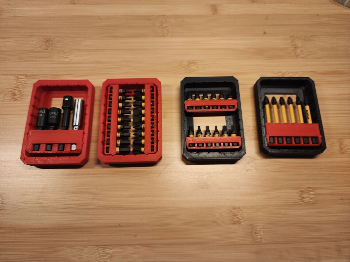 Milwaukee Packout Rolling Toolbox Lid Bit Holder Starter Kit Make Your ...