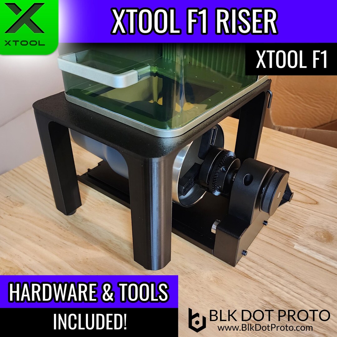 Xtool F1 Riser Base With Rubber Feet - Etsy