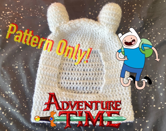 Crochet Finn Adventure Time - Etsy