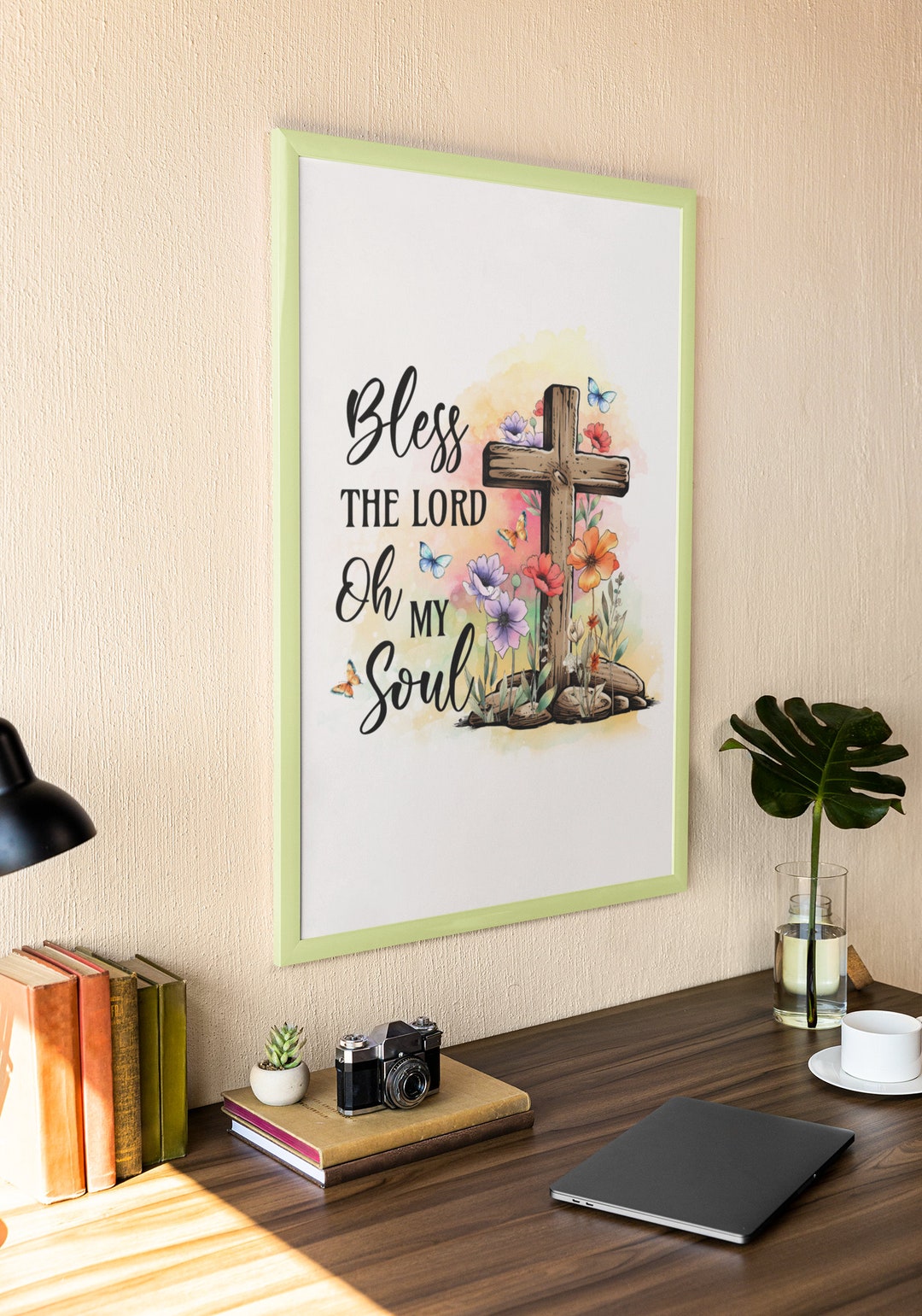Bless the Lord - Christian Poster - Digital Product - Etsy