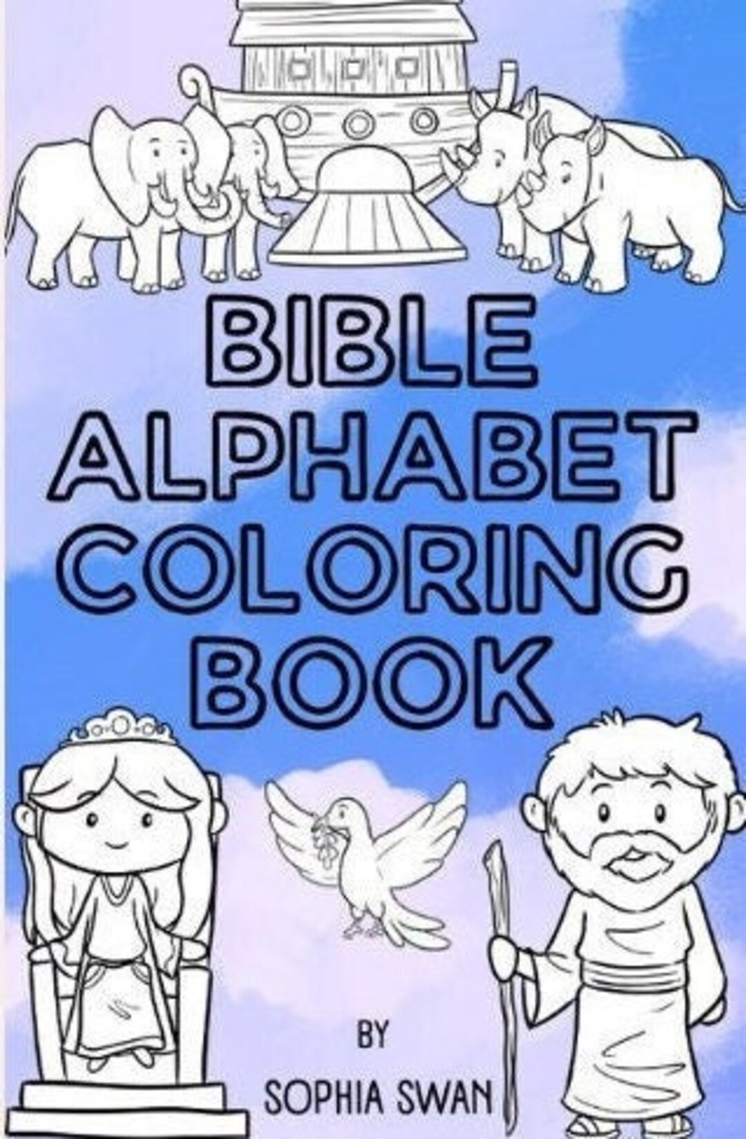 Kids Bible A-to-z Alphabet Coloring Book - Christian Coloring Book for ...