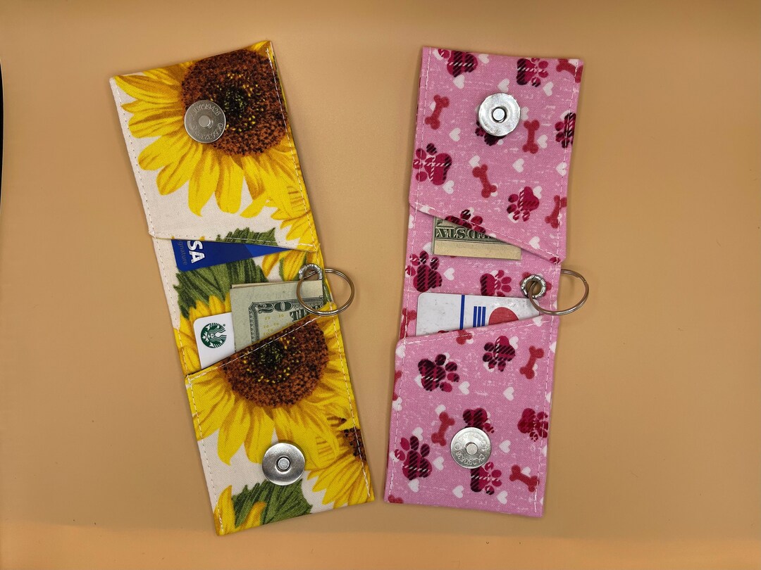 Keychain Wallet - Etsy