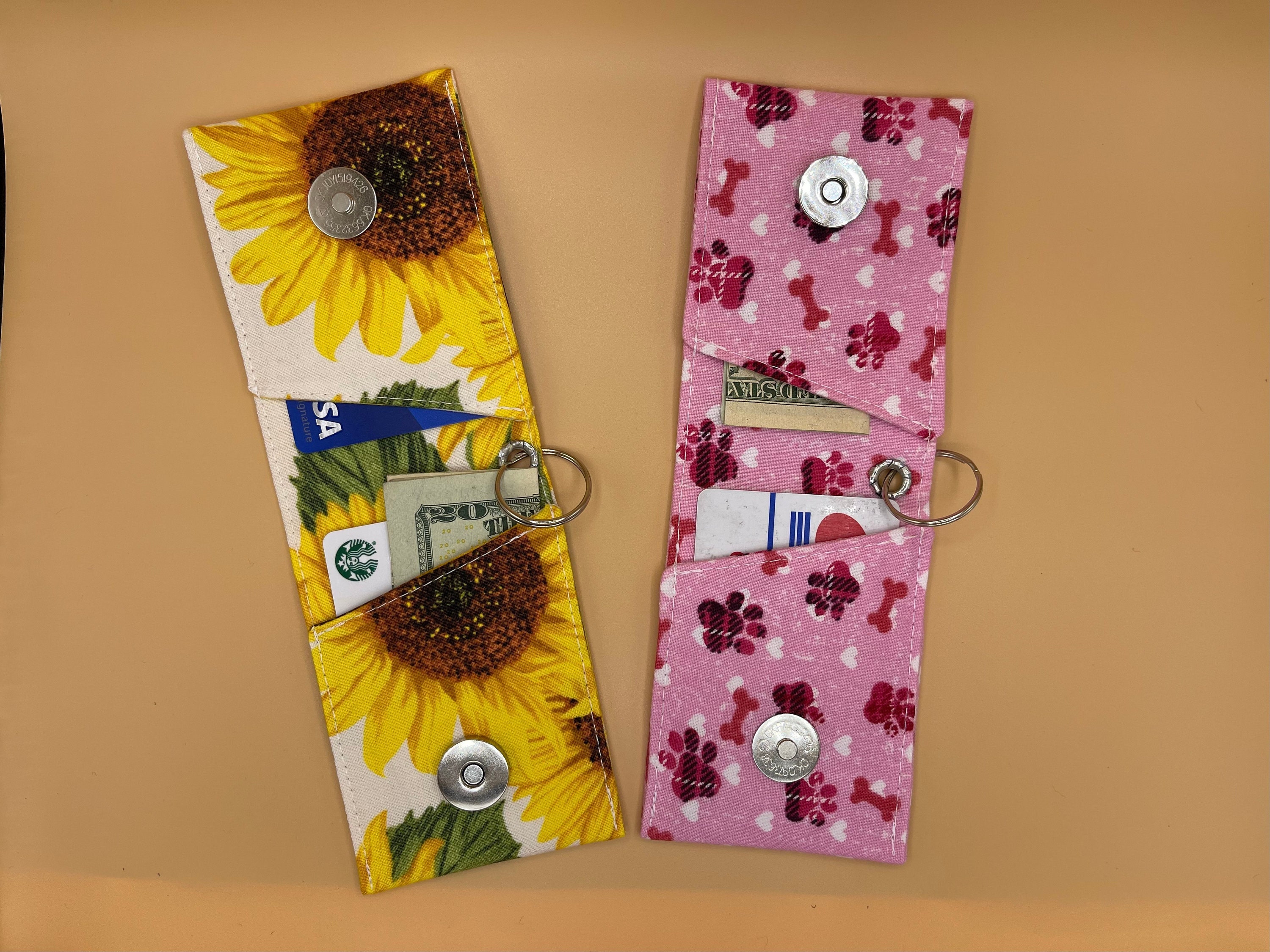 Keychain Wallet - Etsy