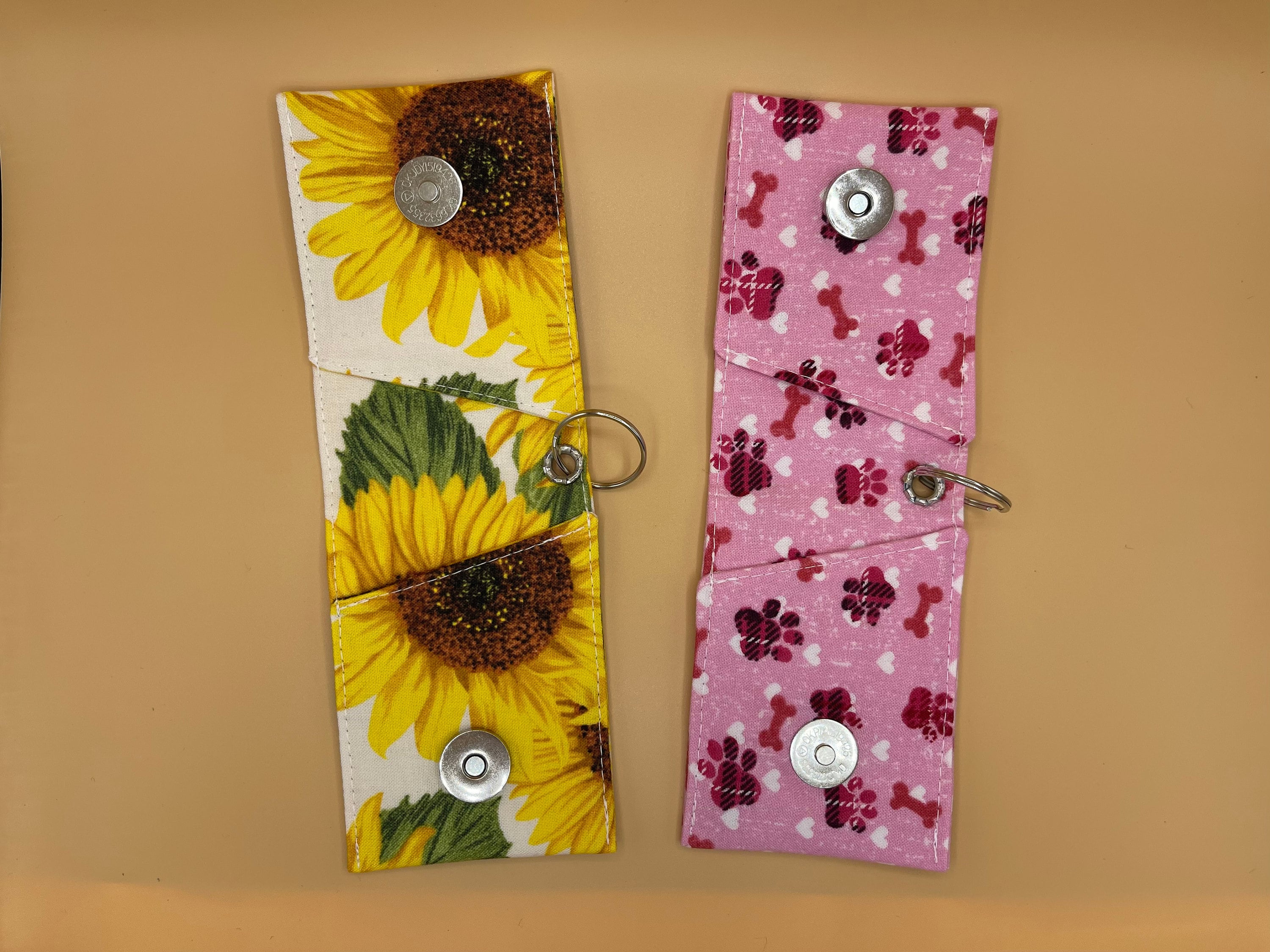 Keychain Wallet - Etsy