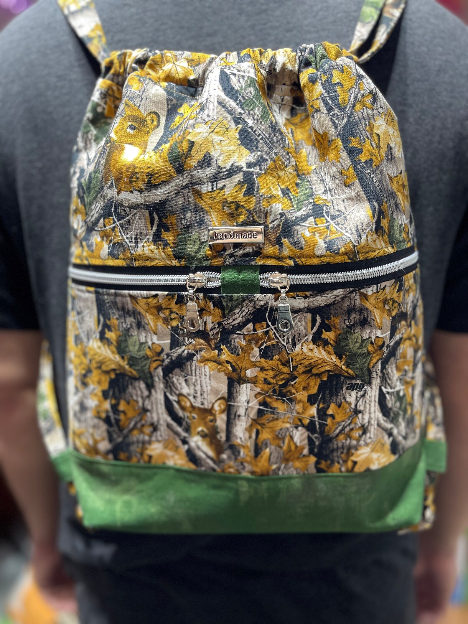 Begonia Backpack - Camouflage - Etsy