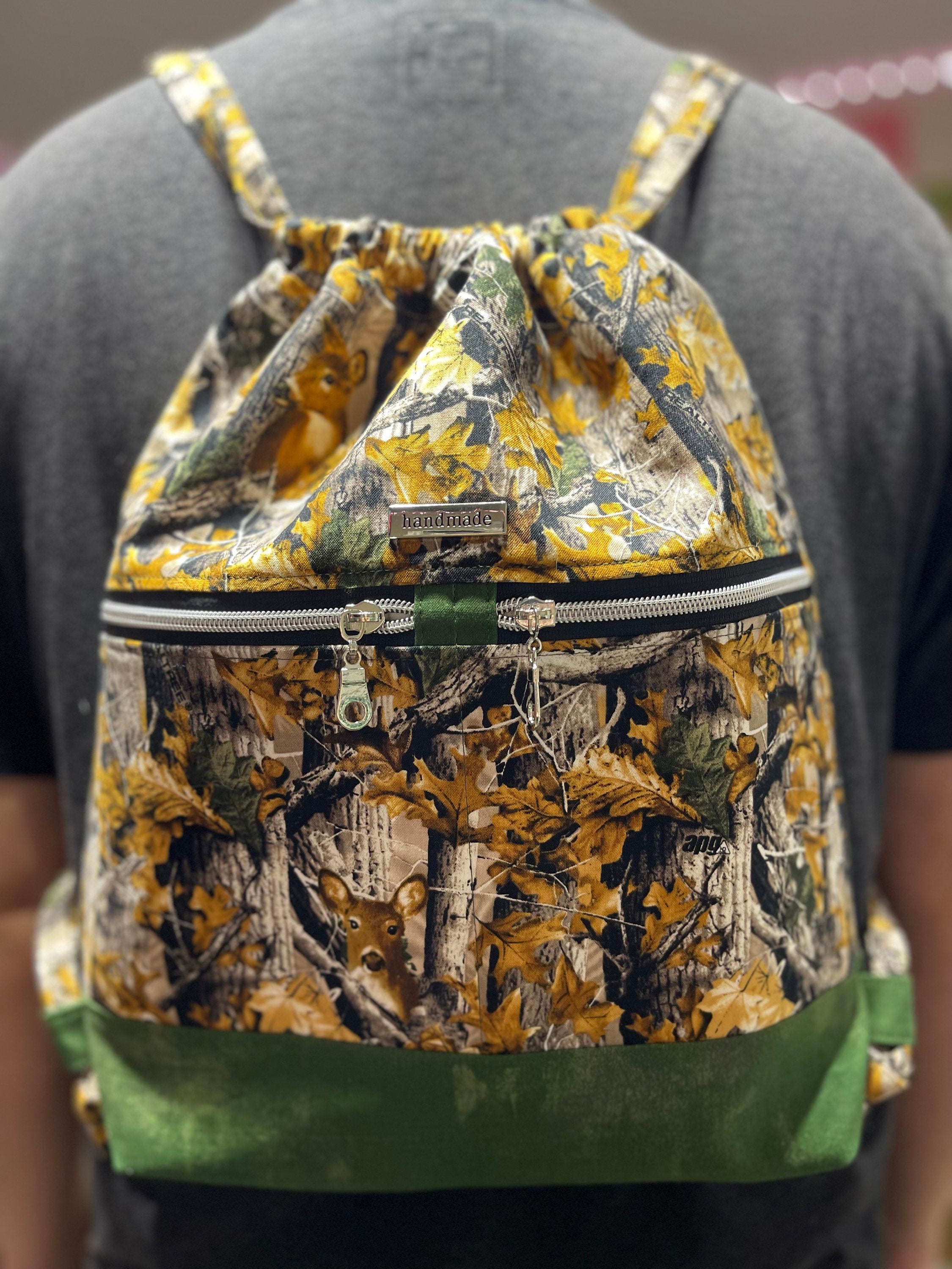Begonia Backpack - Camouflage - Etsy