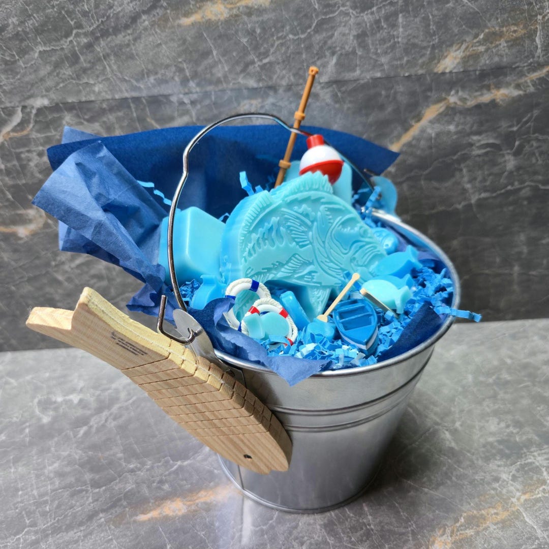Nautical Soap Gift Set: Ocean-themed Artisan Soaps With Miniatures - Etsy