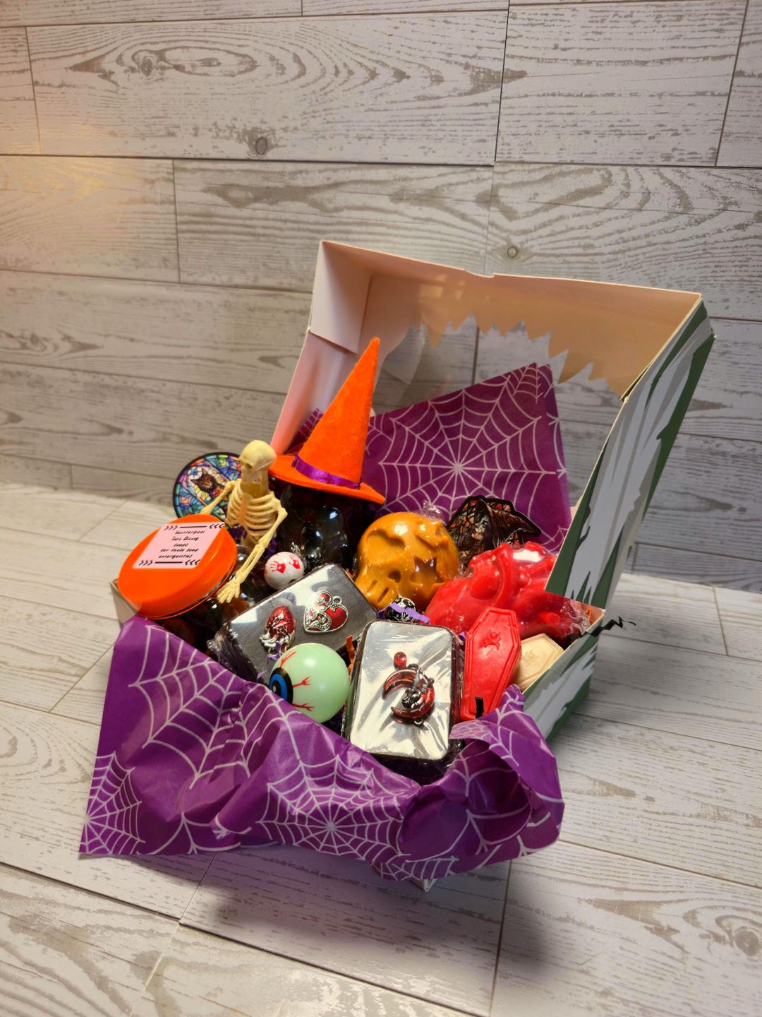 Halloween Soap Gift Box: Skull, Skeleton & Witch Soaps - Spooky Self ...