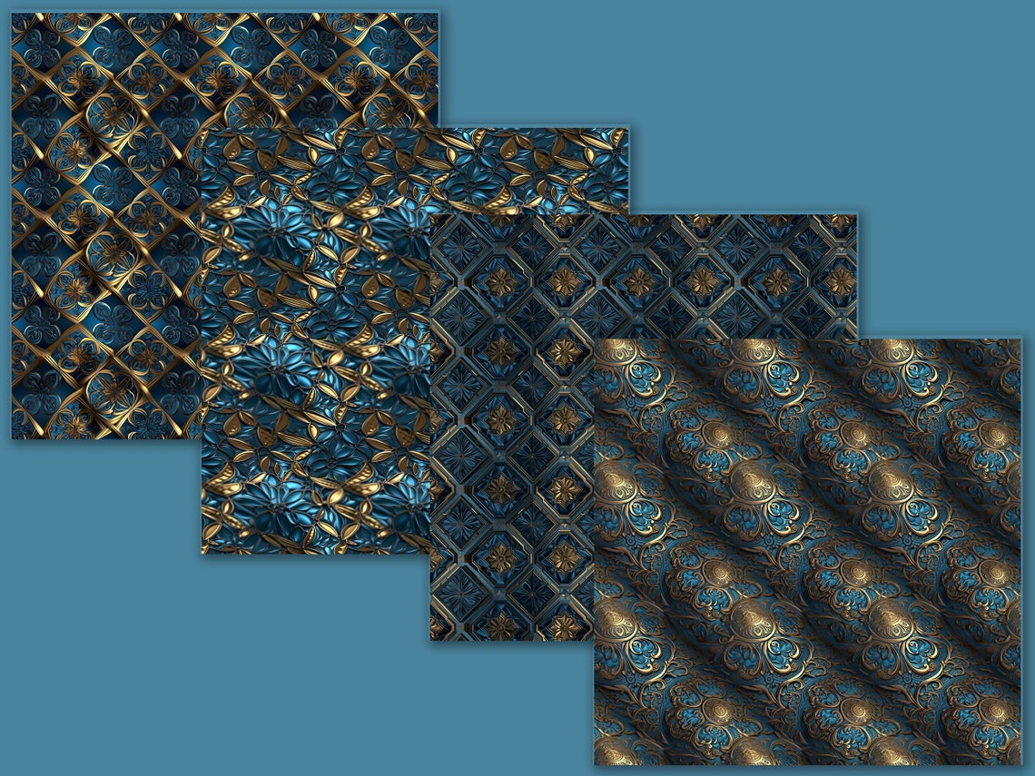 3D Digital Paper Download Patterns Luxury Scrapbook Printable Paper ...