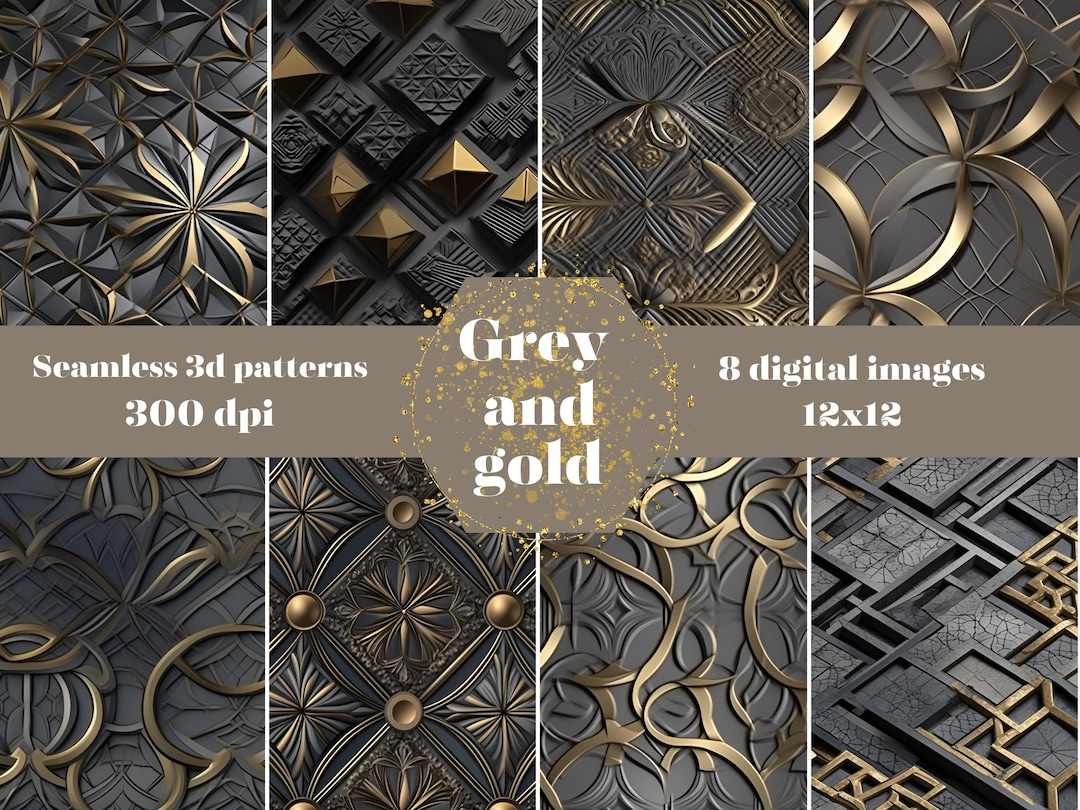 3D Digital Paper Download Patterns Luxury Scrapbook Printable Paper ...