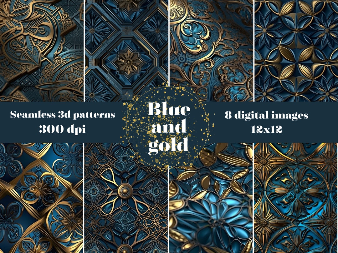 3D Digital Paper Download Patterns Luxury Scrapbook Printable Paper ...