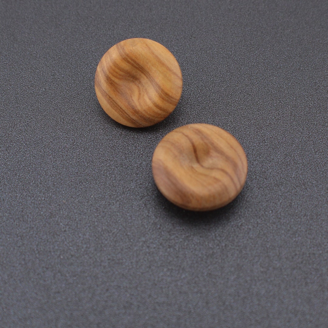 Beautiful Wooden Buttons 18mm Outer Diameter - Etsy