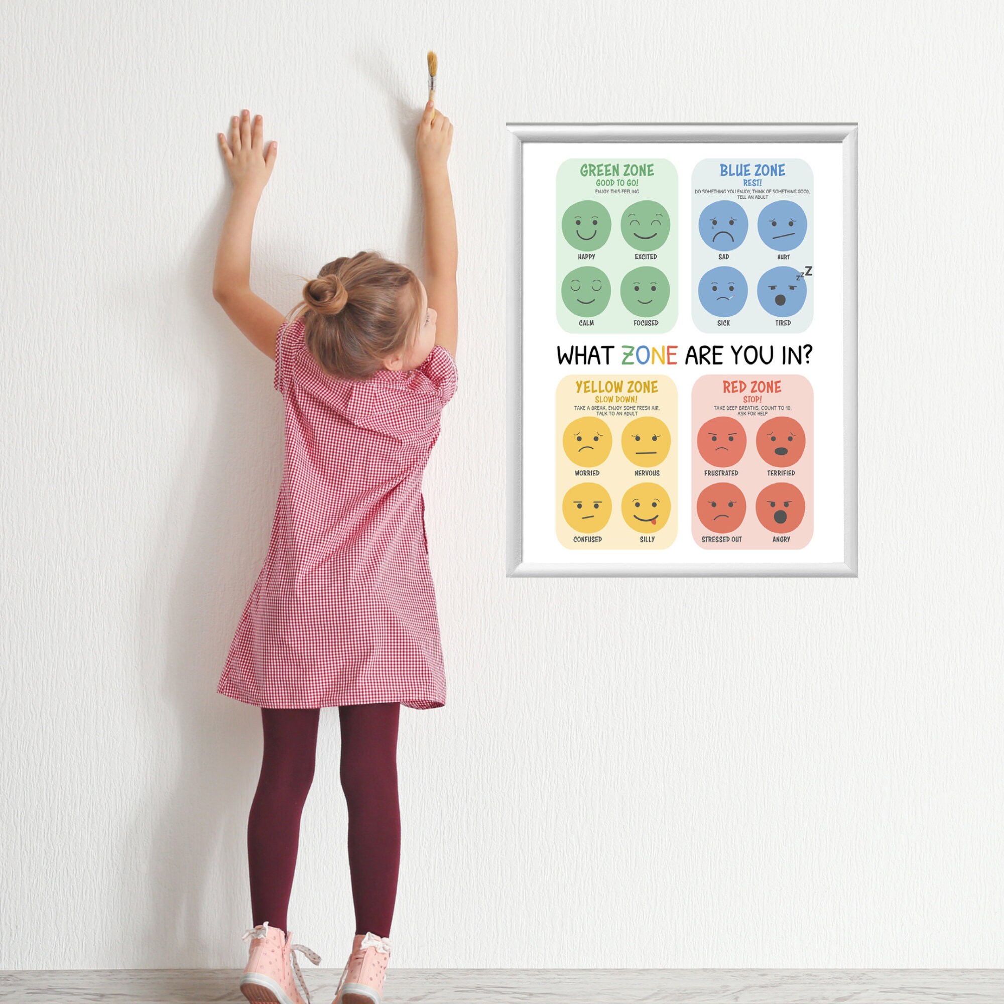 Feelings With Coping Advice Poster Emotions Poster Kids Teens - Etsy