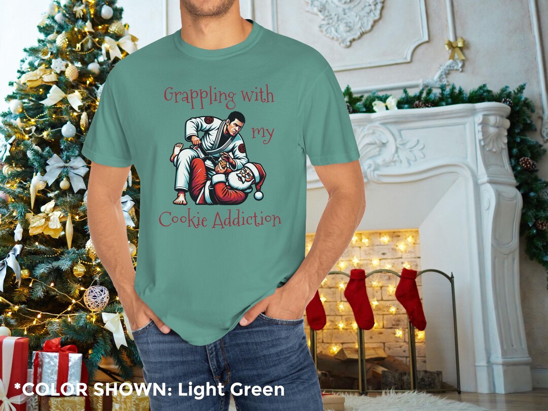 Grappling Funny Brazilian Jiu Jitsu Tshirt, BJJ Christmas Shirt, BJJ ...