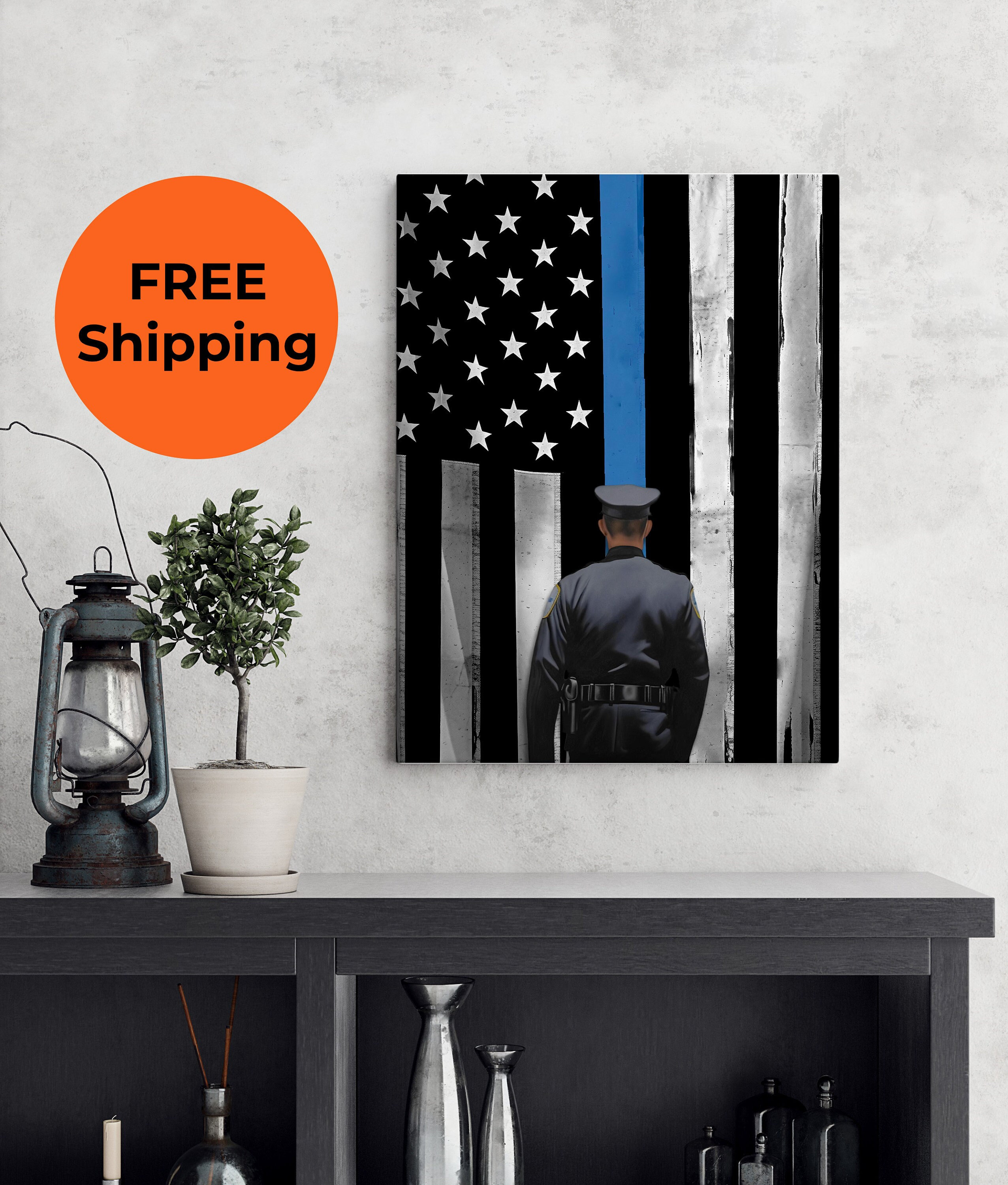 Law Enforcement Painting