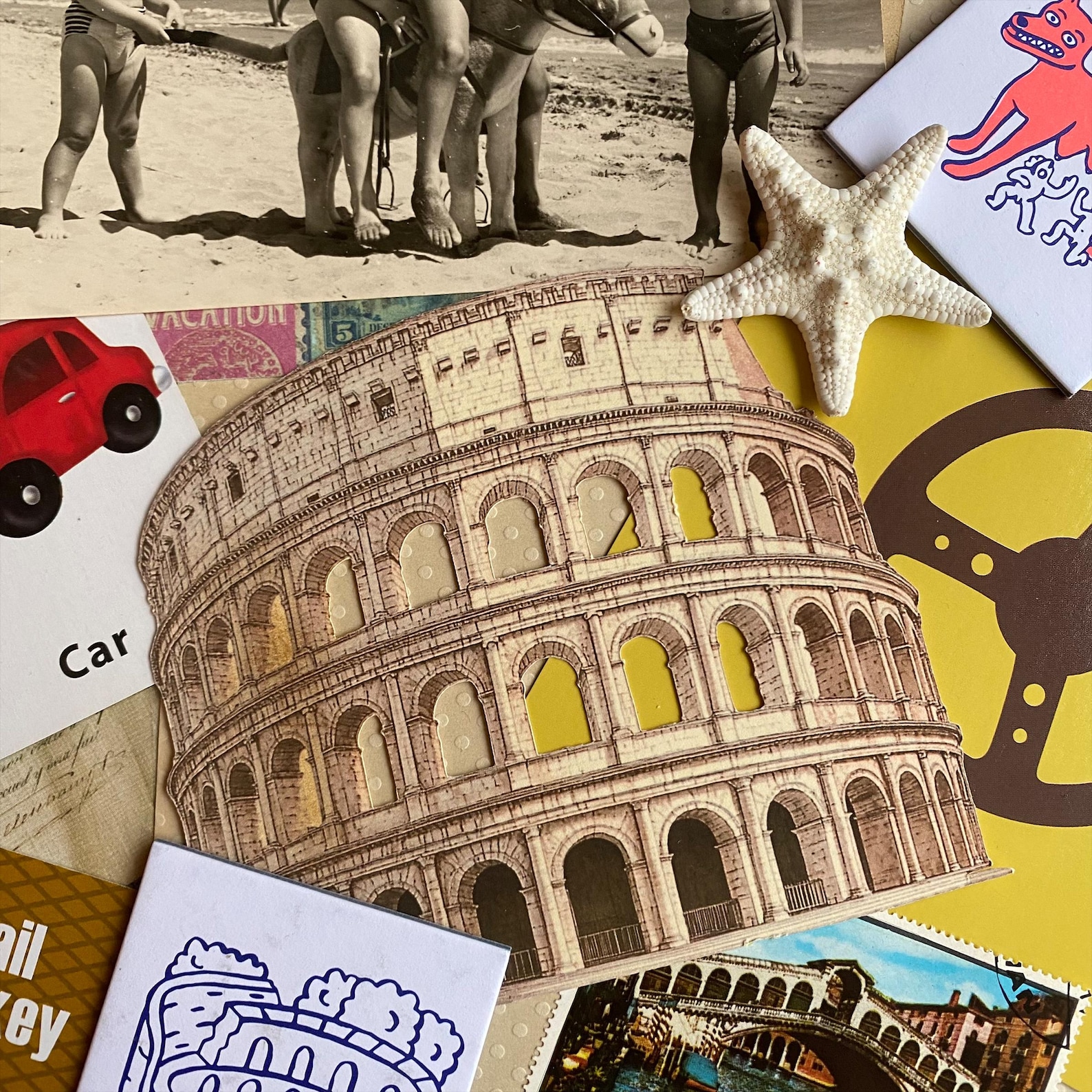 Italy Ephemera Paper Pack: Vintage Junk Journaling Collage - Etsy